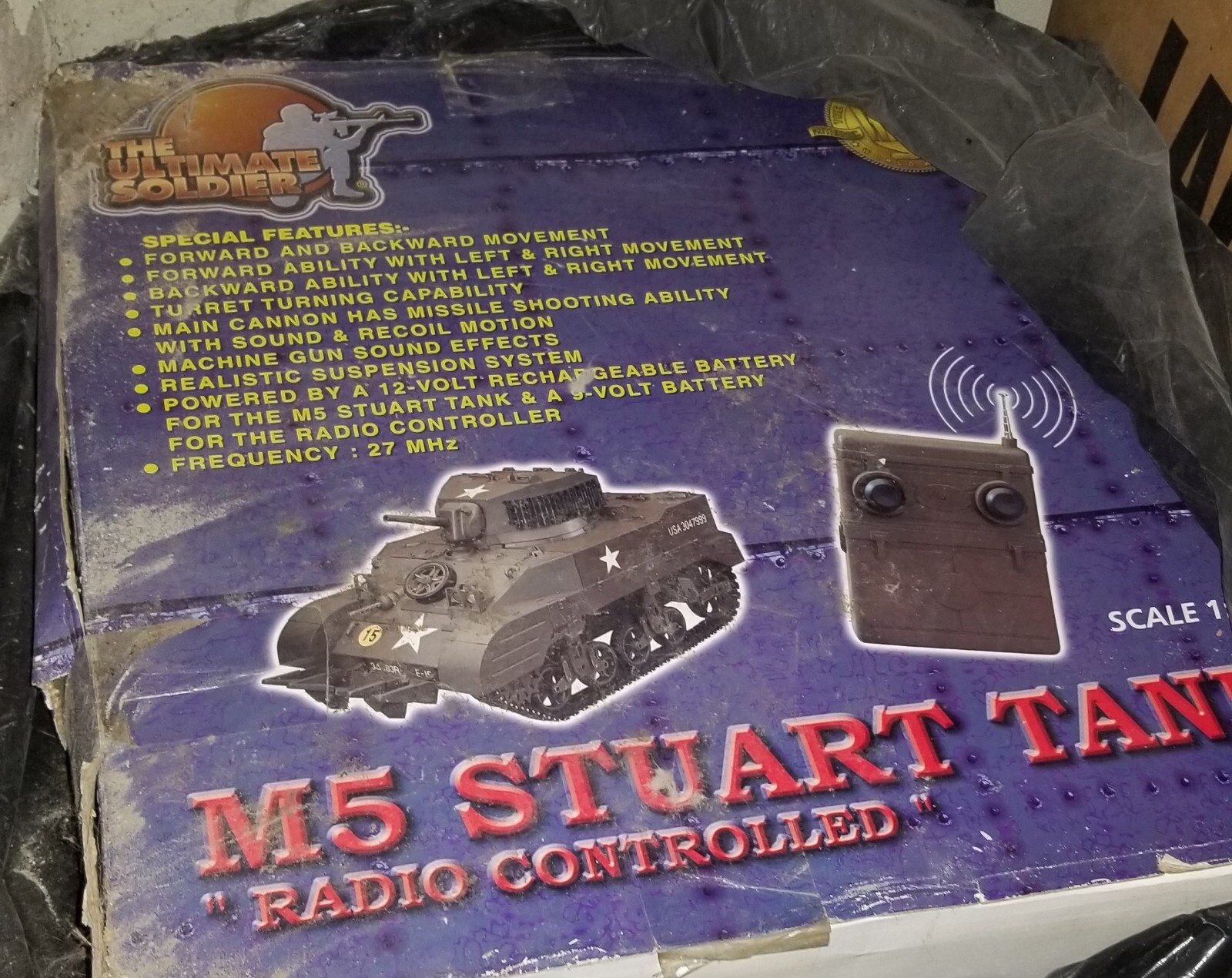 1/6 Ultimate Soldier M5 Stuart RC Radio Control Tank With Figuers New ...