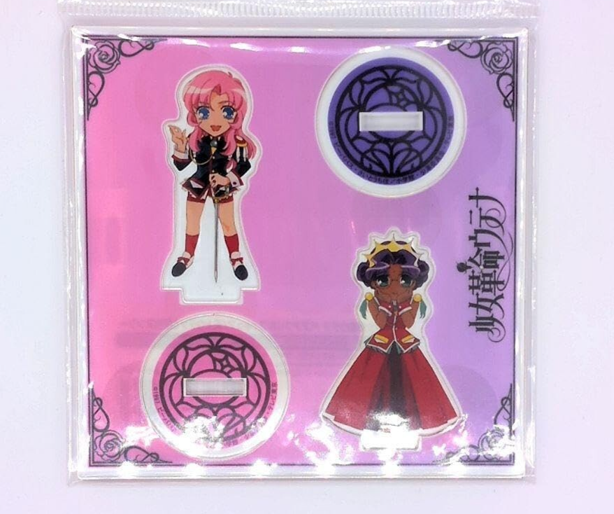 NEW Revolutionary Girl Utena Pair Acrylic Figure Utena x Anthy Official ...