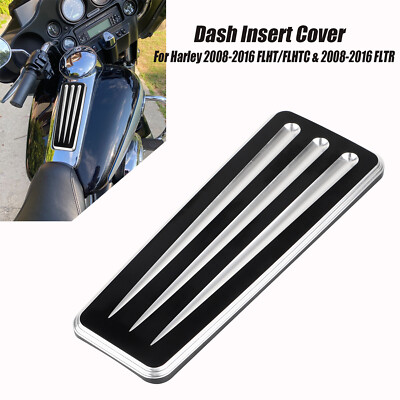 Black Dash Insert Cover For Harley Electra Glide Ultra Classic FLHTCU ...