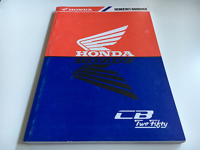 Workshop Manual CB 250 "Two Fifty" (1996-1999) | eBay