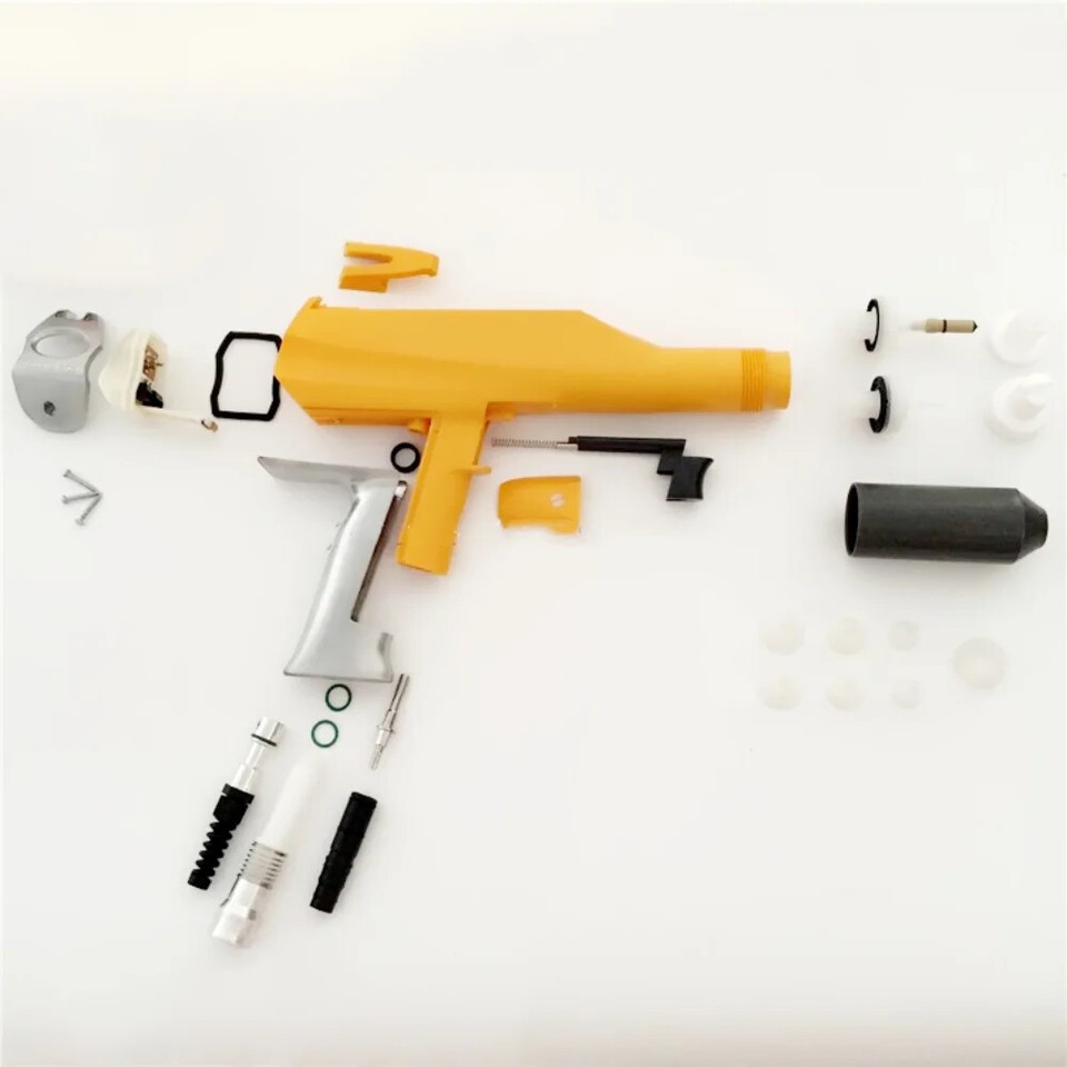 Electrostatic powder gun for GM02 with Nozzle group cascade | eBay
