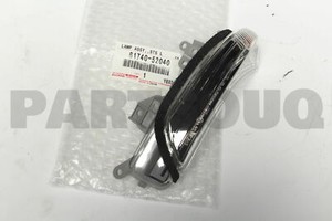 8174052040 Genuine Toyota LAMP ASSY, SIDE TURN SIGNAL, LH 81740-52040 ...