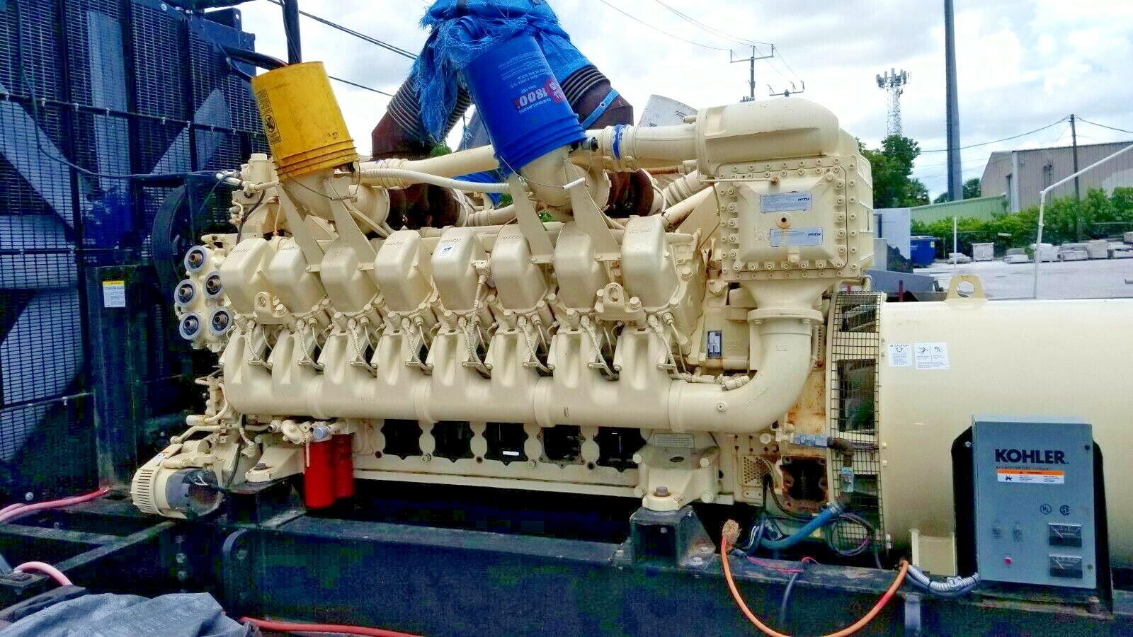 MTU 16V4000 Marine Diesel Engine With Injection Pump for sale online | eBay