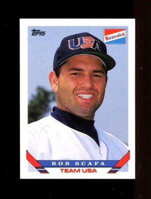 Bob Scafa 1993 Topps Bazooka Traded Team USA Mint Rookie Card #17 | eBay