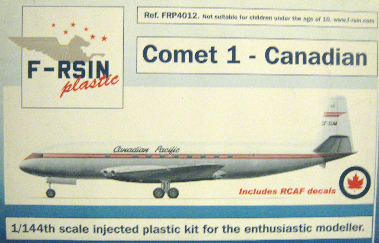 F-RSIN Airliners 1/144 Aircraft New Plastic Model Kit 1 144 Mr Models ...