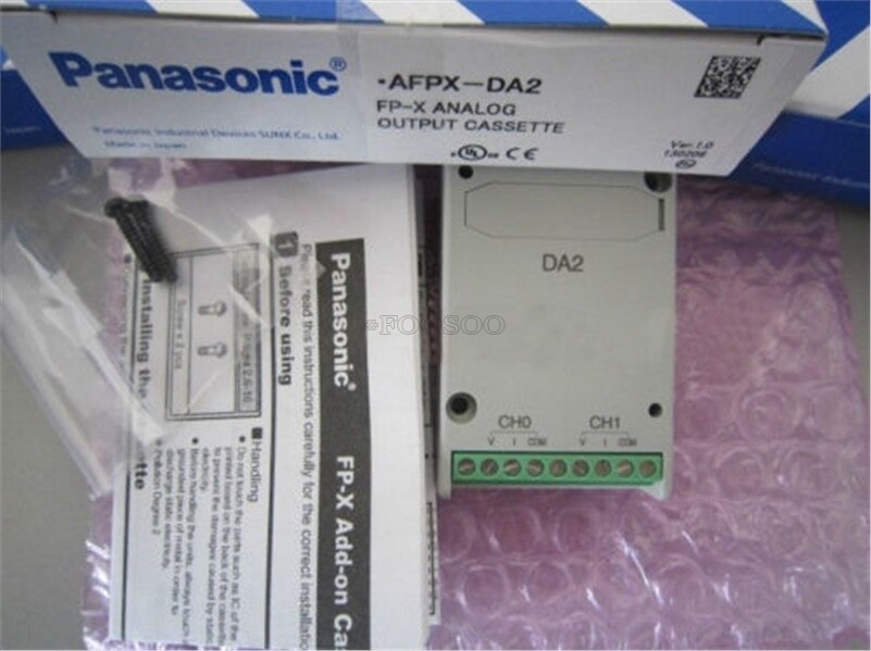 1Pc Panasonic Plc AFPX-DA2 Analog Output New gv | eBay