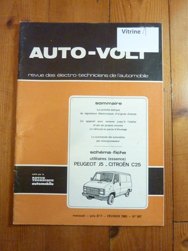 J5 C25 Revue Technique Electronic Auto Volt Citroen | eBay