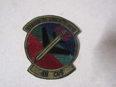MILITARY PATCH MUCH OLDER US AIR FORCE STATUE OF LIBERTY WING 48 CRS | eBay