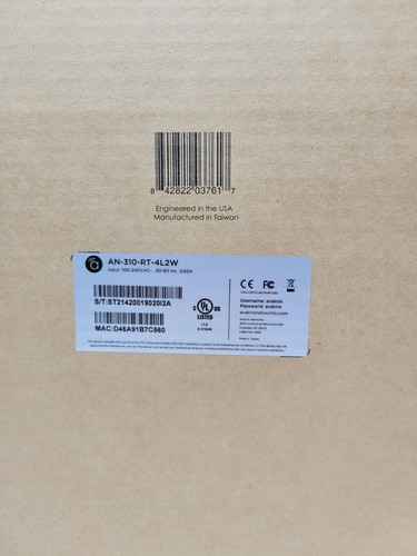 Araknis AN-310-RT-4L2W Router for sale online | eBay