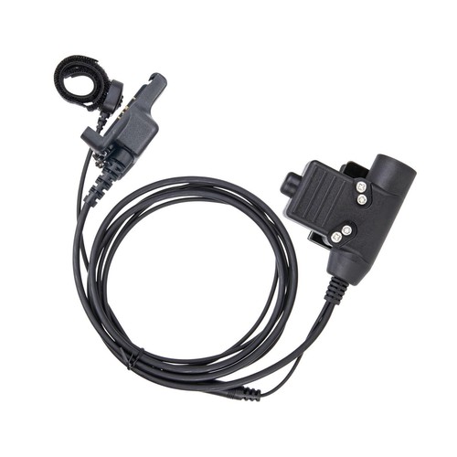 U94 PTT Adapter Cable Finger Microphone with Clip for XTS2500 MT2000 ...