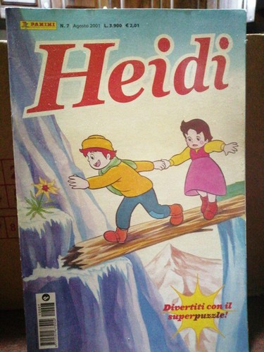 Heidi 7 Panini Bande Dessinée Nouveau avec Jeu | eBay