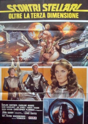 STAR CRASH STARCRASH Italian 1F movie poster CAROLINE MUNRO 1978 | eBay