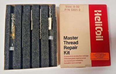 HELI-COIL Master Thread Repair Kit Size 8-32 5401-2 | eBay
