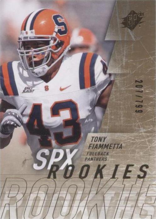 2009 SPx - Tony Fiammetta #202 /799 (RC) for sale online | eBay