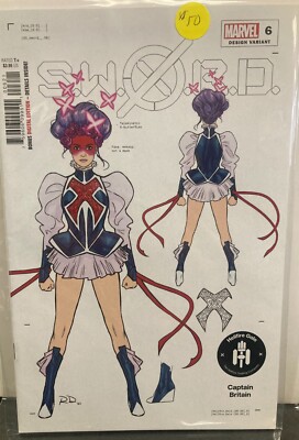 S.W.O.R.D. #6 (2021) 1:50 DAUTERMAN DESIGN VARIANT MARVEL COMIC BOOK X ...