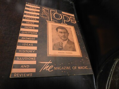 The Tops Magazine Of Magic For Magicians 1947 December | eBay