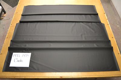 1972 72 1973 73 1974 74 PLYMOUTH CUDA BARRACUDA BLACK TIER HEADLINER 4 ...