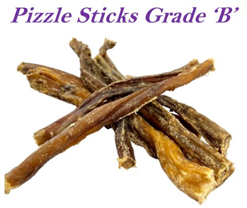 Bull Beef Pizzle Sticks Grade 'B' 100% Natural Dog Chew Treat approx ...
