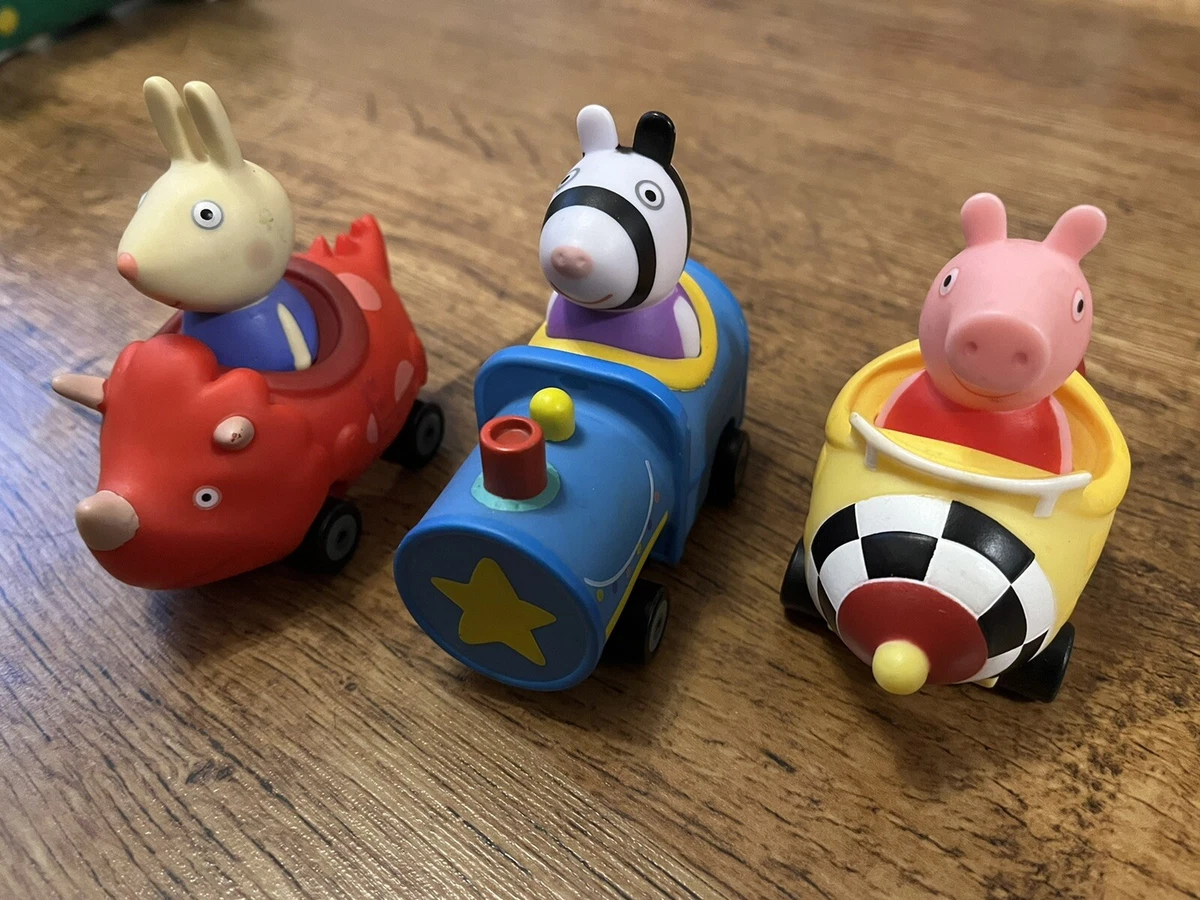 Peppa Pig Mini Buggies Car Figure Toy Playset Cbeebies