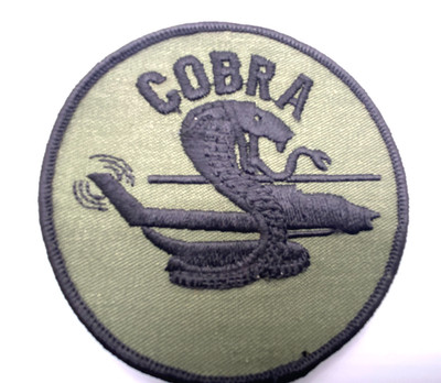 Vintage Vietnam War "Cobra" Helicopter Pilot Patch | eBay