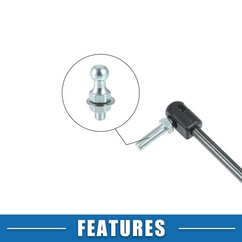 Universal Ball Mount Threaded Stud Brackets 13mm Gas Prop Strut Spring ...