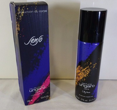 UNGARO SENSO UNGARO WOMAN DONNA DEODORANT SPRAY 100ML. VINTAGE PRE ...