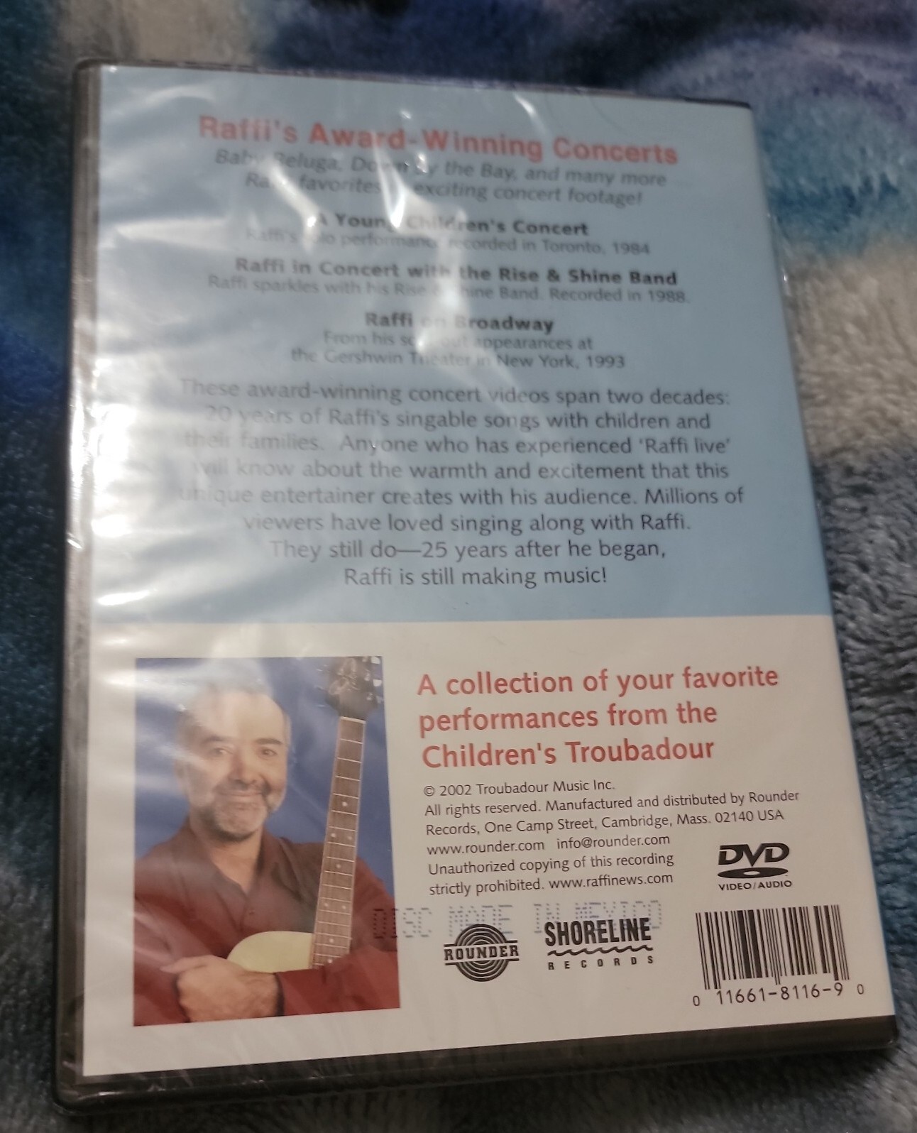 Raffi in Concert (DVD) for sale online | eBay