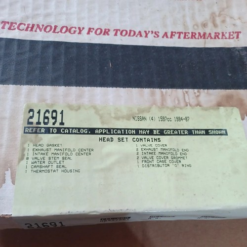 Gasket Head Set 21691 Fits 1597cc 1984-87 Ships Fast | eBay