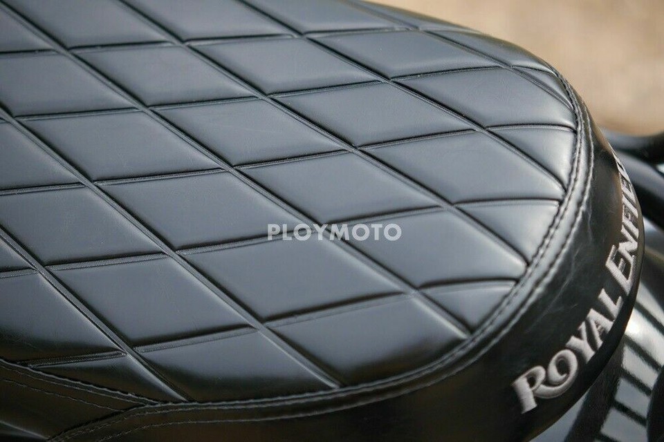 FIT FOR ROYAL ENFIELD SEAT INTERCEPTOR 650 INT GT SOFTER DIAMOND LUXURY ...
