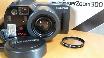 Olympus Infinity Superzoom 300 Point And Shoot 35mm Compact Film Camera ...