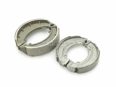 Front And Rear Brake Shoe Set Compatible With Royal Enfield Bullet ...