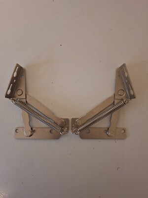 1 Pair Lift And Up Hinge Spring Loaded Hinge Lid Support Locking Hinge ...
