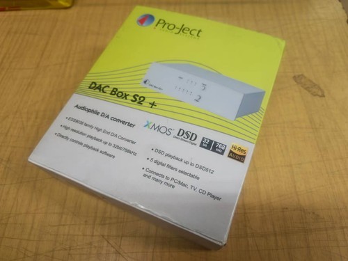 Project DAC Box S2+ D/A Convector (Silver) in 100-240v, Made in Europe ...