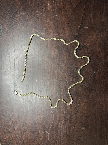 10K GOLD PLATED ROPE CHAIN 14" | eBay