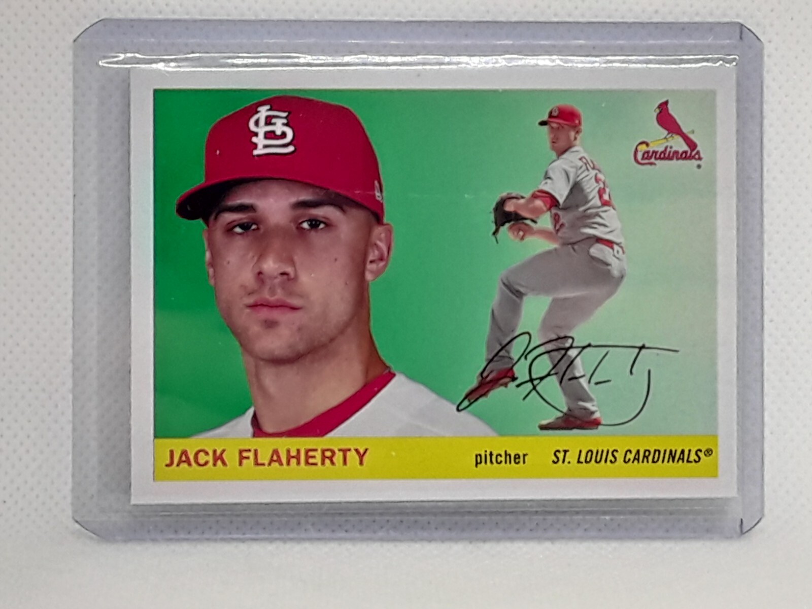 Jack Flaherty 2020 Topps Archives Baseball - (1955) #68 - St. Louis ...