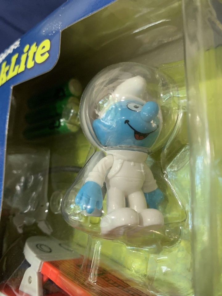 The Smurfs Astro Smurf Book Light Collectible Rare Sealed Reading Light ...