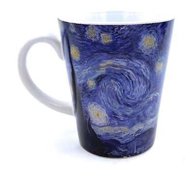 Starry Night Coffee Cup 12 Ounce Ceramic Mug Starry Night Van Gogh ...