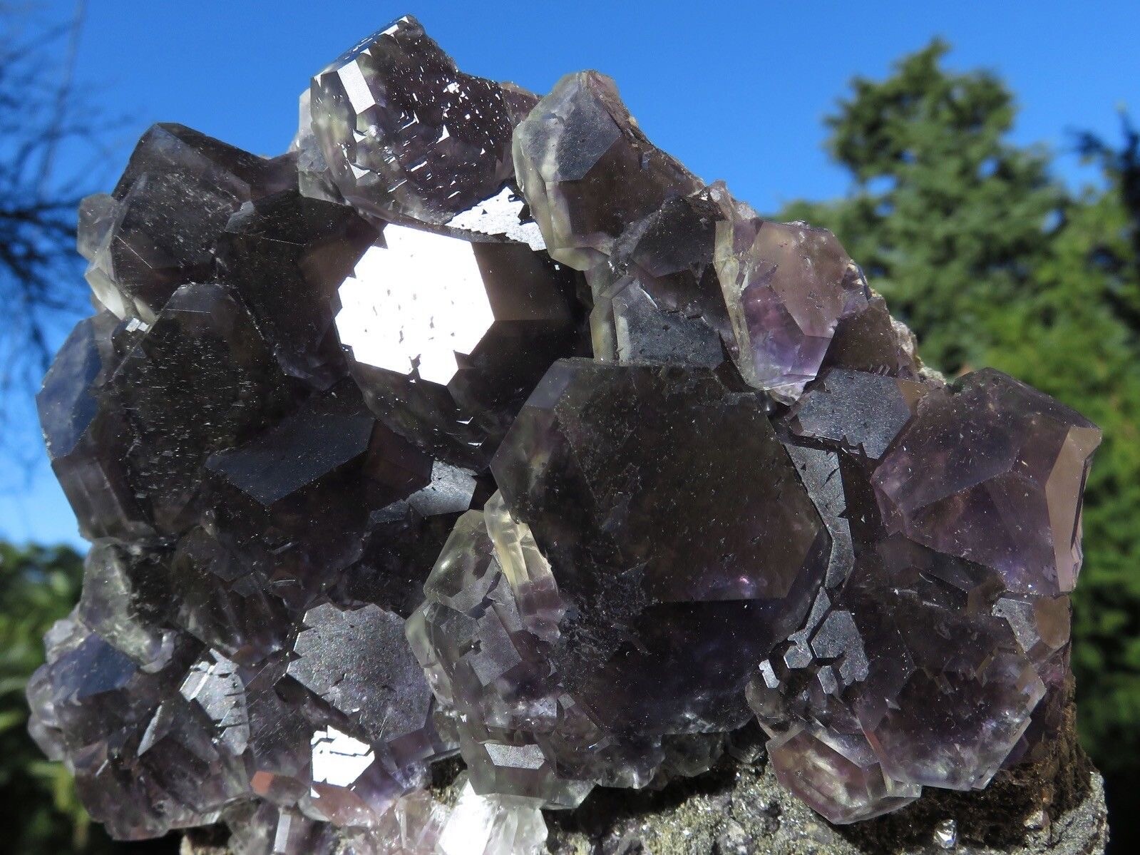 Minerals Novelty' Fluorite Blue On Matrix Fujian, | eBay