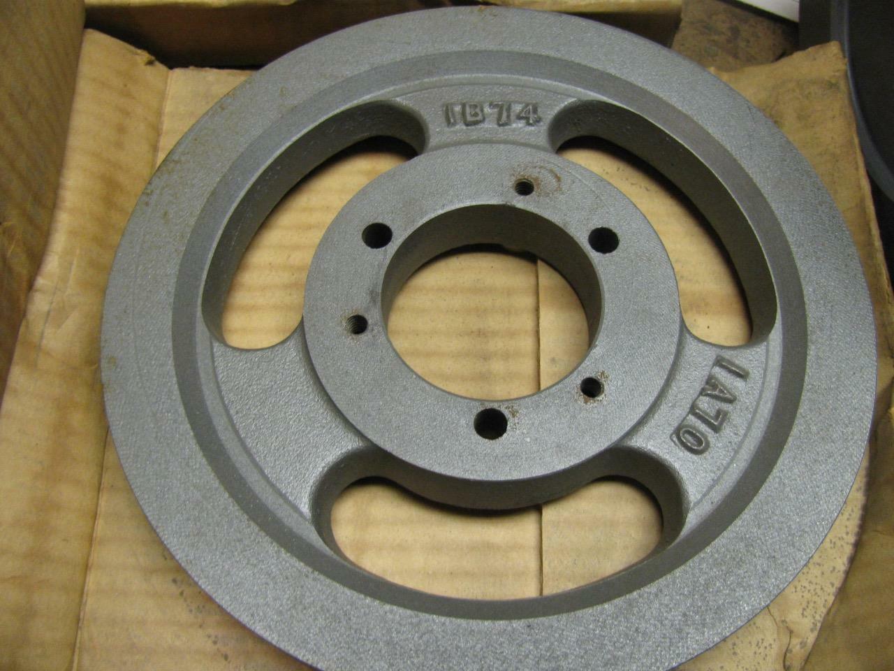 Gates 7831-1070 1B74 1A70 Groove Pulley SDS Bushing A or B Belt | eBay