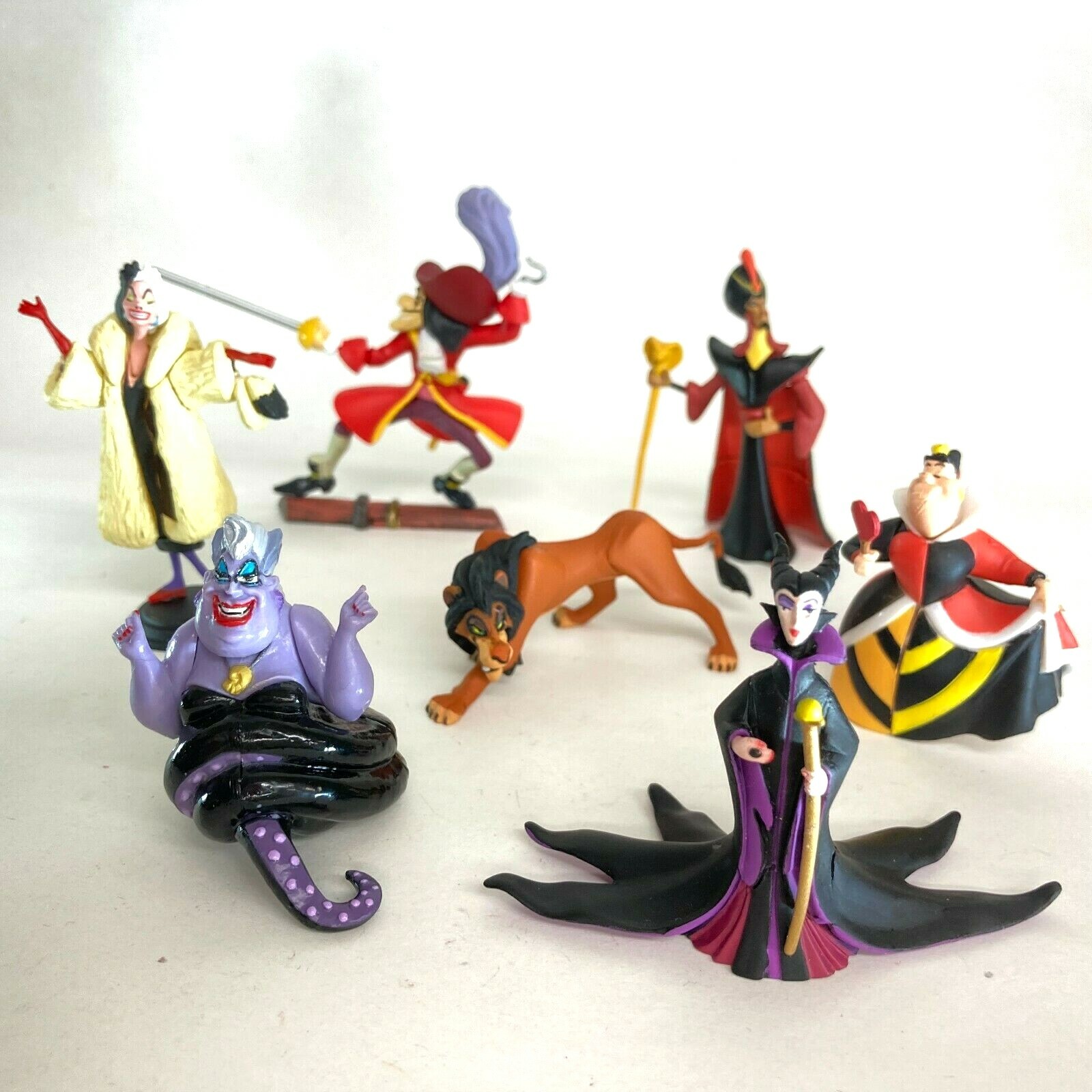 Choco Egg Choco Party Disney Mini Figure Villains Set of 7 Furuta Tomy ...