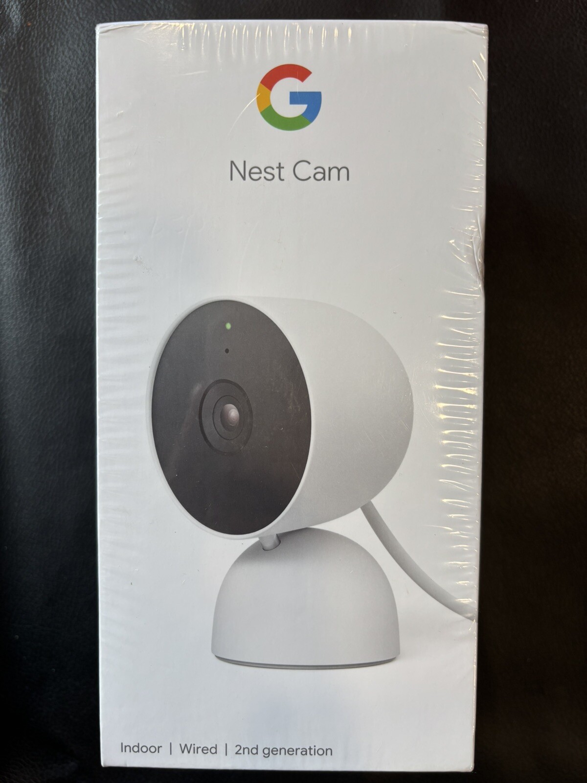 Sealed Google Nest Cam Wired Indoor Surveillance Camera - Snow (GA01998 ...