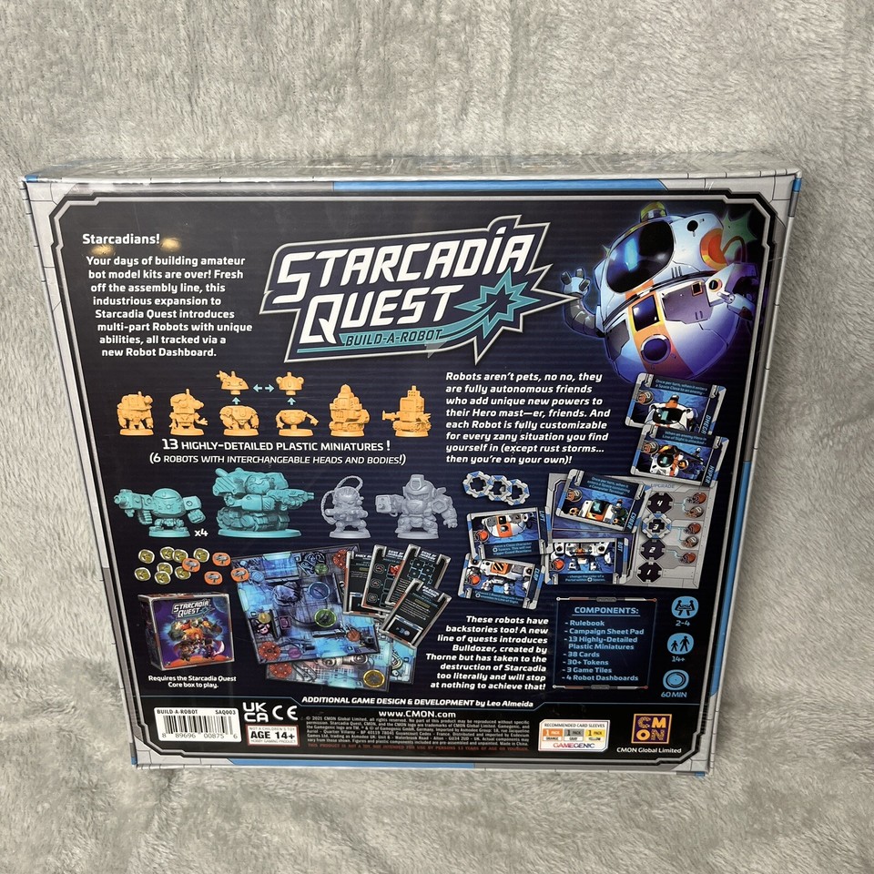 Starcadia Quest Build-A-Robot Campaign Expansion CMON Global ...