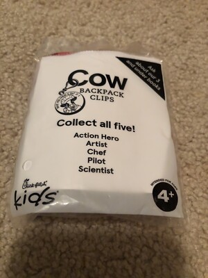 Chick-fil-a Cow Backpack Clip Action Hero | eBay