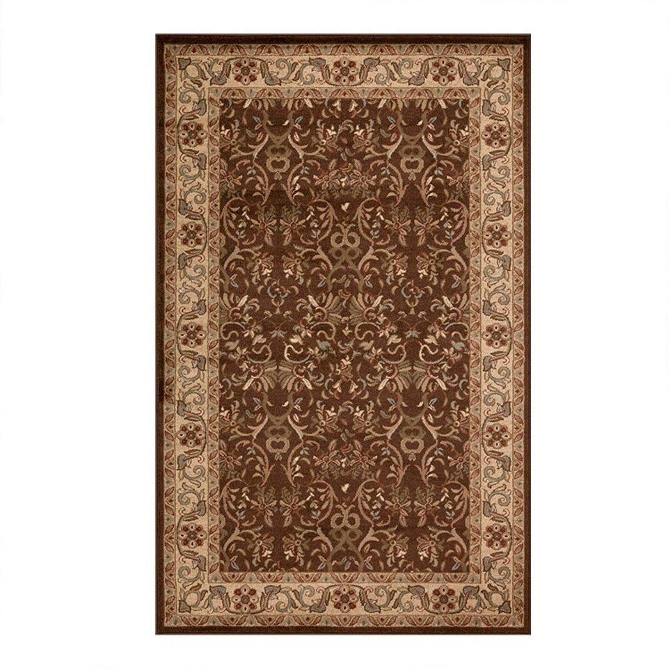 Indoor Area Rug, Jute Backed Rugs for Bedroom, Living/Dining Room ...