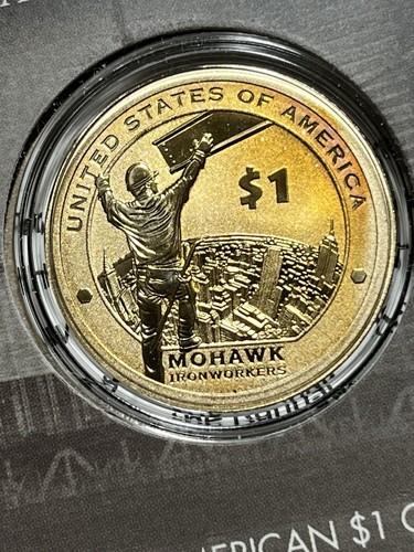 2015 Mohawk Ironworkers Coin and Currency Set - Nice Toning! - 2015-W ...