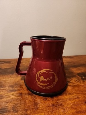 Vintage Aplus Fat Bottom No-Spill Mobile Mug Made in USA Wide Base | eBay