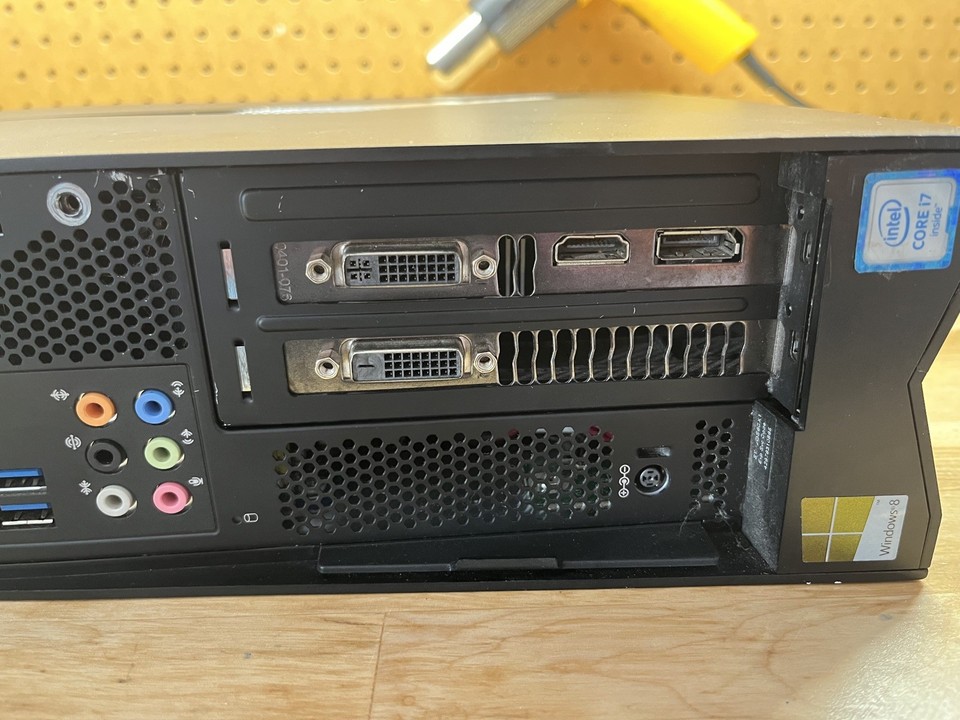 DELL ALIENWARE X51 R2 i7-4790 @ 3.60 GHz, 8GB RAM, no SSD, for parts ...