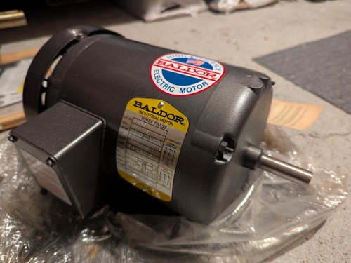 Baldor M3546 Electric Motor 1 HP 1725 RPM 3-Phase 208-230/460 | eBay