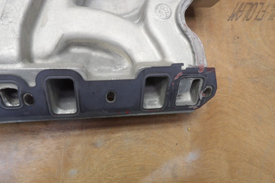 Ford 351 W Edelbrock 7181 Performer RPM Intake Manifold Aluminum Holley ...