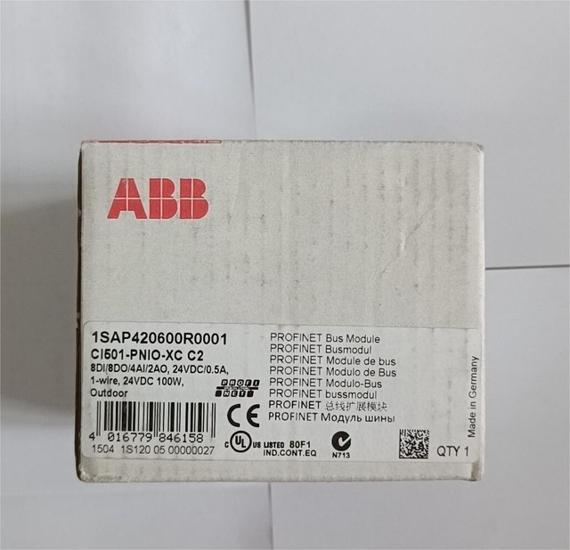 ABB CI501-PNIO-XC 1SAP420600R0001 PLC module CI501-PNIO-XC for sale ...